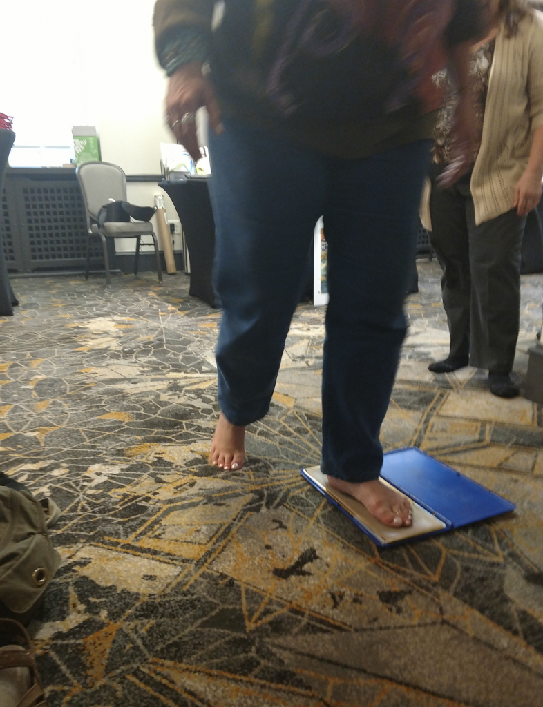 Using an Ink Press to assess for foot problems « Put Your Best Feet Forward